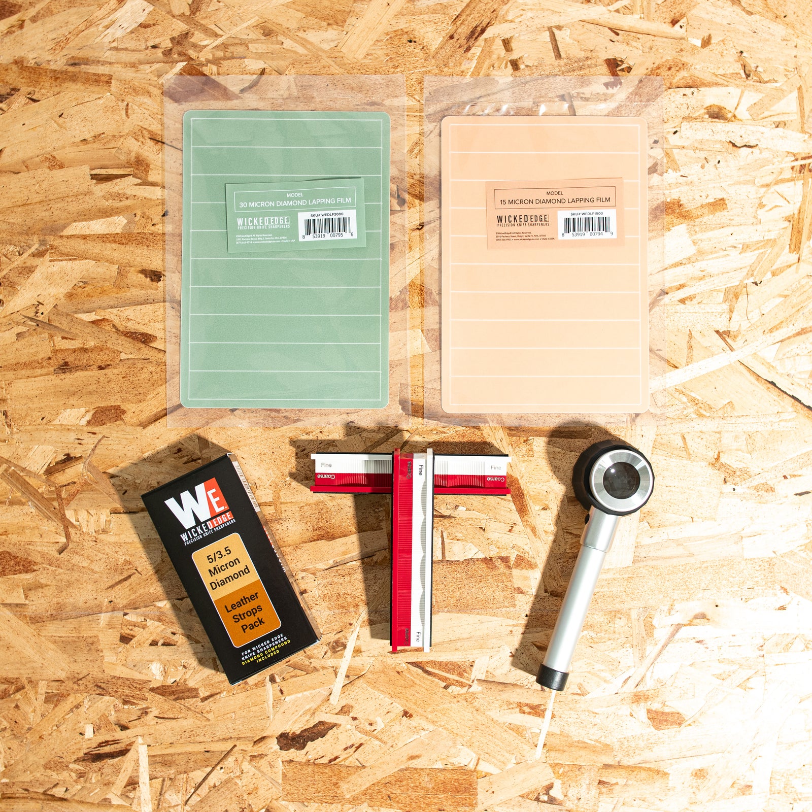 Wicked Edge Precision Knife Sharpeners Edge Kit V