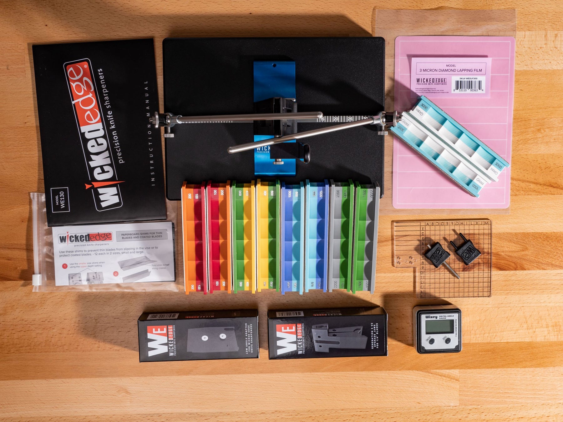 Wicked Edge Pro-Pack III Knife Sharpener